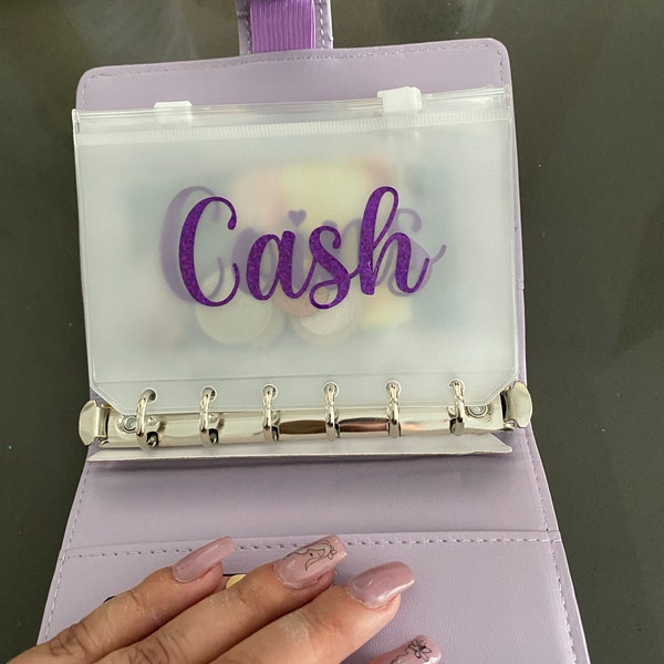 A7 Budget Binder, Budget Binder, A7 Binder Wallet, Budget Cash Envelope ...