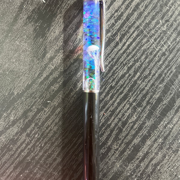 Jellyfish Float Pen, Floating Pen, Liquid Glitter Pen, Gift for Her ...