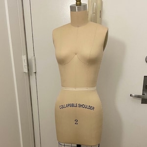 Adjustable Dress Form Small Ivory Personalize Option | Etsy