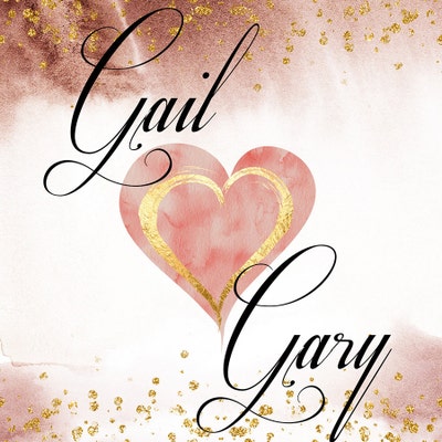 Watercolor & Gold Confetti Digital Paper, 5x7 Papers, Watercolor ...