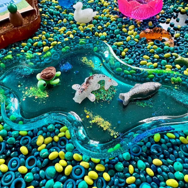 Nature-inspired Rock Sensory Bin Filler, Pretend Rocks, Construction ...