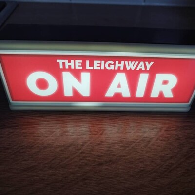 Personalised Light up on Air Sign Custom Illuminated Music Film ...