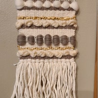 Weaving Starter Pack, Earthy Beginner Tapestry Kit, Complete With Loom ...