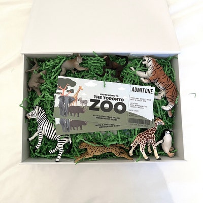Zoo Gift Certificate, Wild Animal Park Surprise Gift Voucher You ...