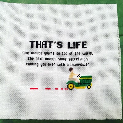 Babel Fish Cross Stitch Pattern Hitchhiker's Guide to the Galaxy - Etsy