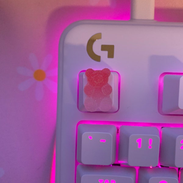 ARTISAN Gummy Bear Keycap | Cute | Candy | Sweet | Kawaii | Ombre ...