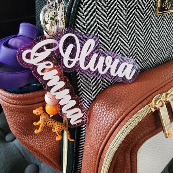 Custom Text or Logo Keychain, Retro Motel Keychain, Bulk Personalized ...