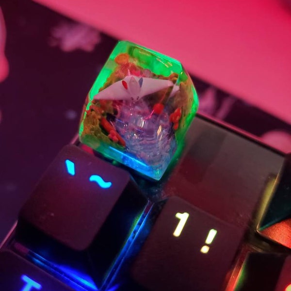 Keycaps Bee Artisan, Custom Artisan Keycaps, Keycaps Anime Cute, Keycap ...