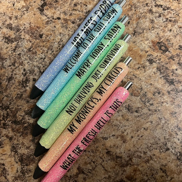 My Shit Show Pens - Etsy