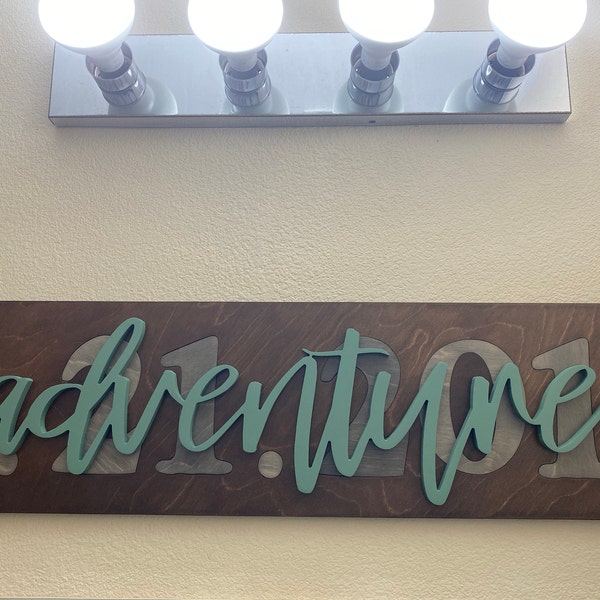 Wedding Date Sign | Last Name Sign | Wedding Sign | Wedding Decor ...