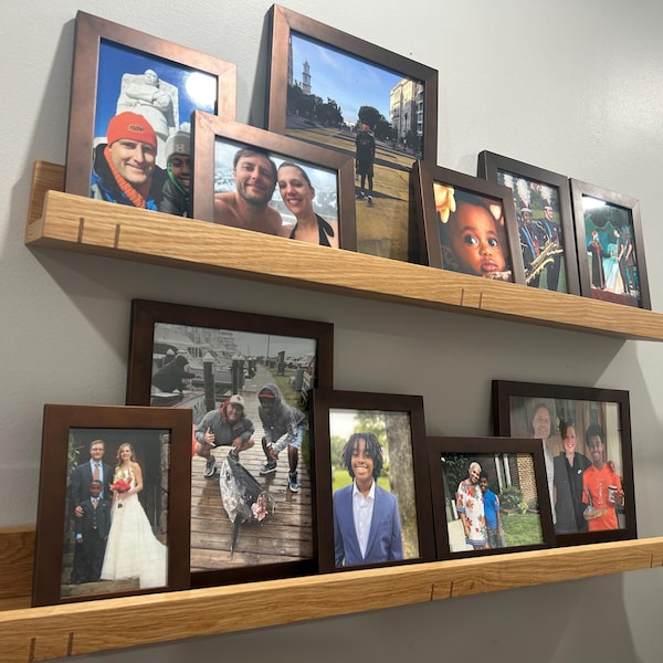 Narrow Modern Picture Frame, Gold, Bronze, Black, Silver, Minimalistic ...