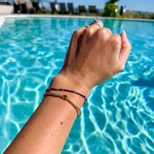 Siesta Key Stack Neutral Seed Bead Bracelet Stack - Etsy