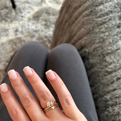 Custom Crystal Ring Handmade With Real Crystals you Choose the Crystals ...