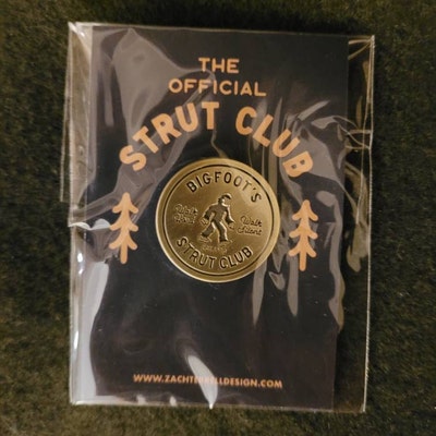 The Official Strut Club Metal Pin - Etsy