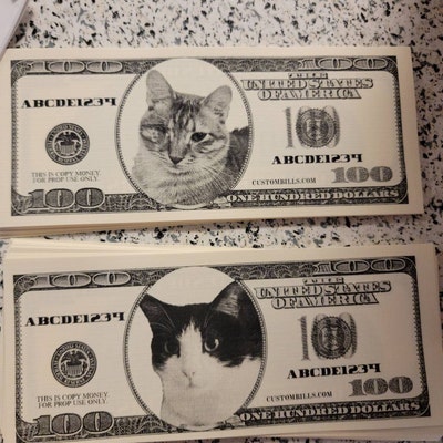 Prop Custom Fake Money Cash Bills Play Bachelorette Party Birthday ...