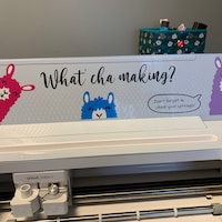 What 'cha Making Llamas Svg, Cricut Lid Decal Svg, Cute Llama Svg ...