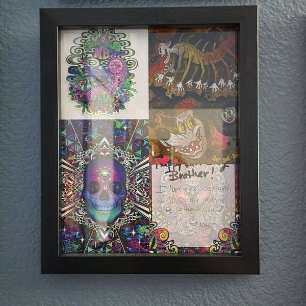 Art Print of Trip Alien / Alien Art / Psychedelic Alien / Trippy Alien ...