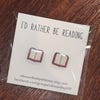 Easter Earrings, He is Risen Earrings, Cross Earring, Wood Easter ...