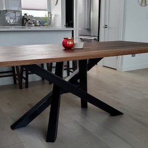 Metal Table Legs Industrial X-frame Style Any Size and | Etsy