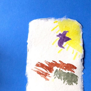 Gold Edge Handmade Paper Stationery, Rose Gold Edge Handmade Paper ...