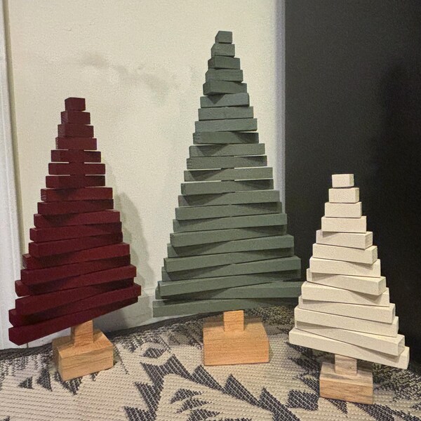 Wooden Fall Tree Decorations - Etsy