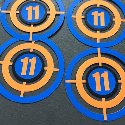 Target 11 JPG, Png & SVG, DXF Cut File, Printable Digital, Dart ...