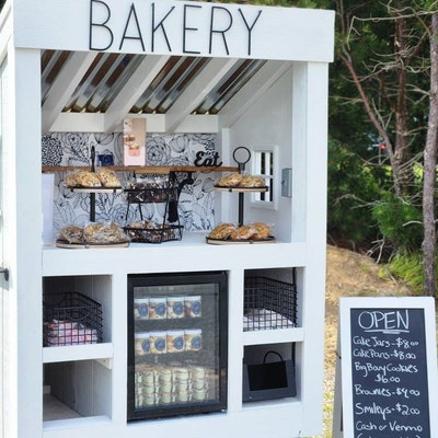 DIY Farmstand Plans Guide Tutorial PDF Driveway Roadside Veggie Flower ...