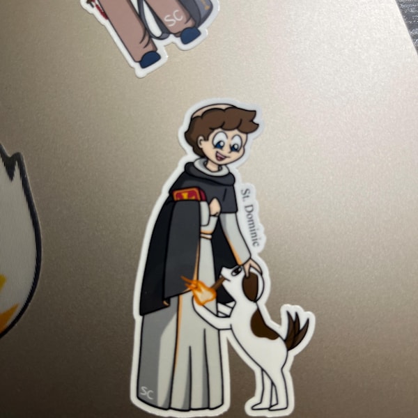 St. Bernadette Soubirous Sticker, Catholic Stickers, Saint Stickers ...