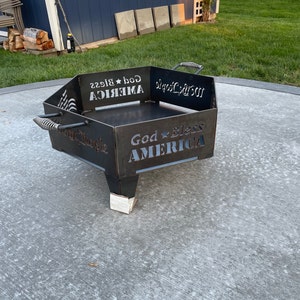 Personalized/custom Fire Pit That Will Last Heavy Duty and - Etsy