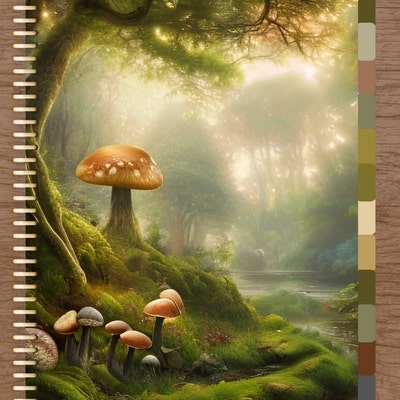 Enchanted Forest Digital Papers, Digital Paper Pack, Enchanted ...