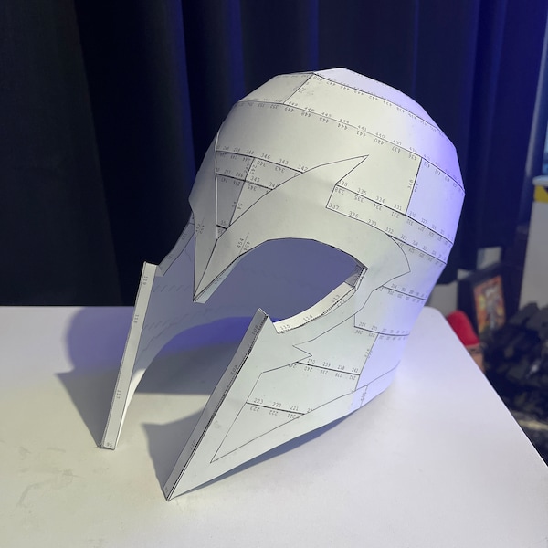 Anubis Mask - Jackal Mask Papercraft - DIY Paper Mask, Printable ...