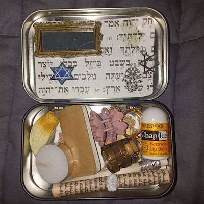 Shabbat and Havdalah Pocket-sized Travel Kit SMALL Beeswax Shabbat ...