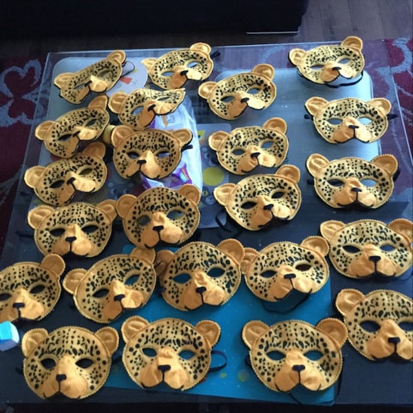 Leopard Mask PATTERN. Kids Animal Mask Sewing Pattern PDF. - Etsy