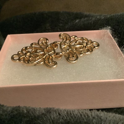 Dress Clips Gold Knot Waist Clip Cardigan Clip Floral Sweater Clip Cinch Clip Dress Clips ...