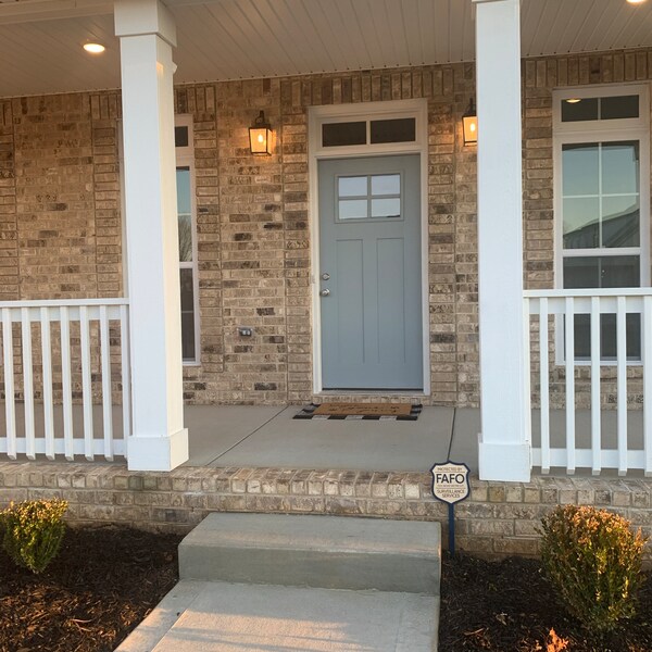 Surveillance Sign, Security Sign, Protected by FAFO, Warning Sign, Wood ...