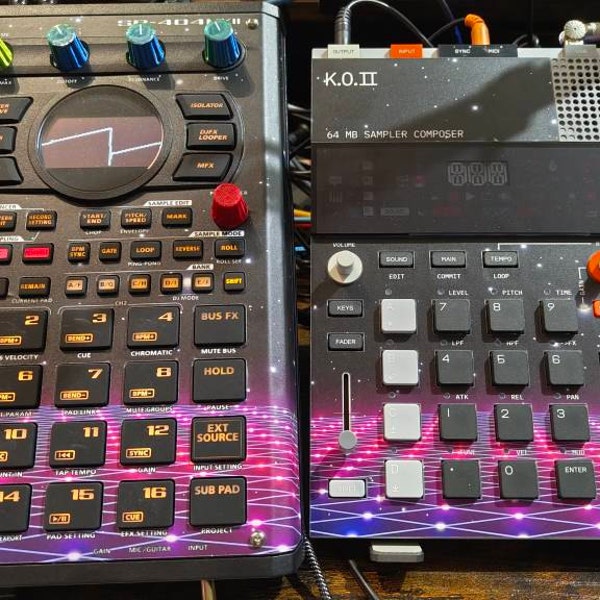 Custom Launchpad Mini MK3 Vinyl Skin Sticker / Precut Holes / Fully ...