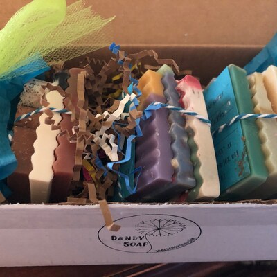 Soap Sample Pack Handmade Soap Variety Stack Mini Soap Bundle Travel ...