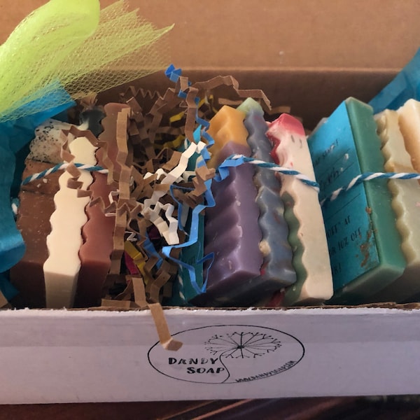 Soap Sample Pack | Handmade Soap Variety Stack | Mini Soap Bundle ...