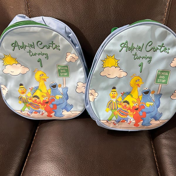 Personalized Kids Goodie Bag - Customized Birthday Back Pack - Custom ...