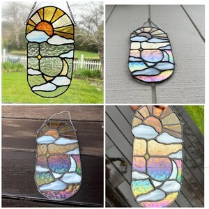 Sun Ray Plant Stained Glass Pattern, Stained Glass Patterns, Digital ...