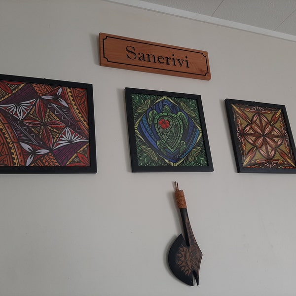 Tanoa Fue and Tootoo Png, SVG , Art of Respect, Polynesian Tribal Art ...