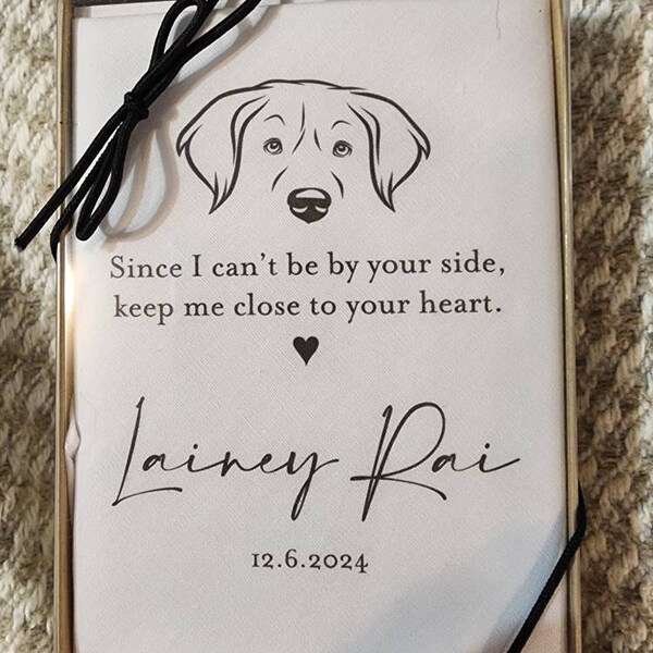 From Your Dog Wedding Handkerchief Gift for the Bride or Groom From ...