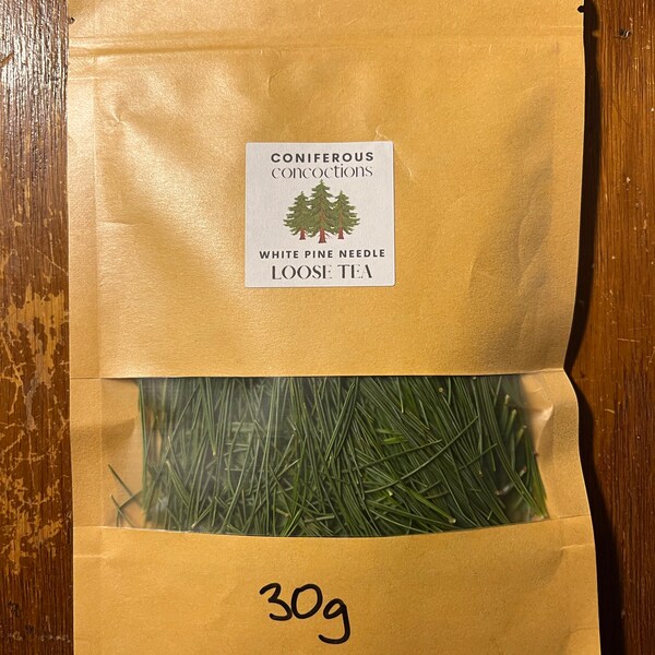 VARIETY TEA PACK, White Pine, Balsam Fir & Red Pine Tea, Organic ...