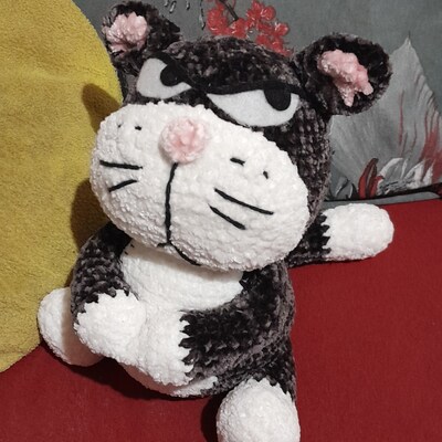 PDF File Amigurumi Lucifer Cat Pattern/ Crochet Cat Lucifer From ...