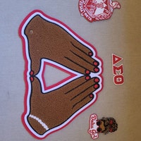 Delta Sigma Theta duck-walk Patch - Etsy Canada