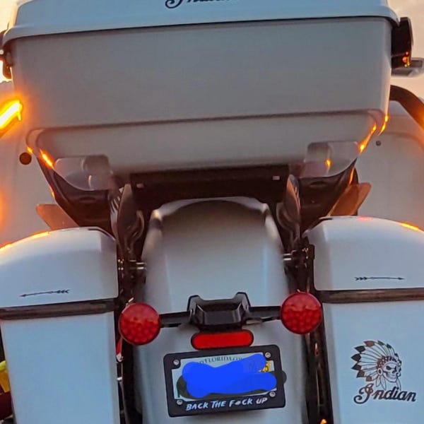 Italian Pride Textured Motorcycle License Plate Frame for Italian ...