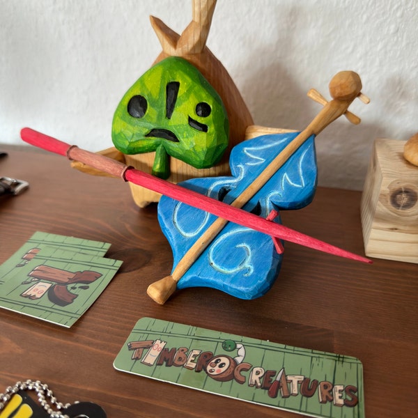 Johnny 2x4 and Plank (handmade Wood Carving Inspired by Ed, Edd & Eddy ...