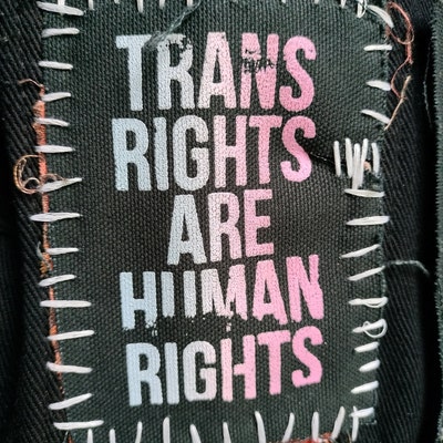 Queer Patchtransgender Patch LGBTQ Gift Punk Patches denim - Etsy