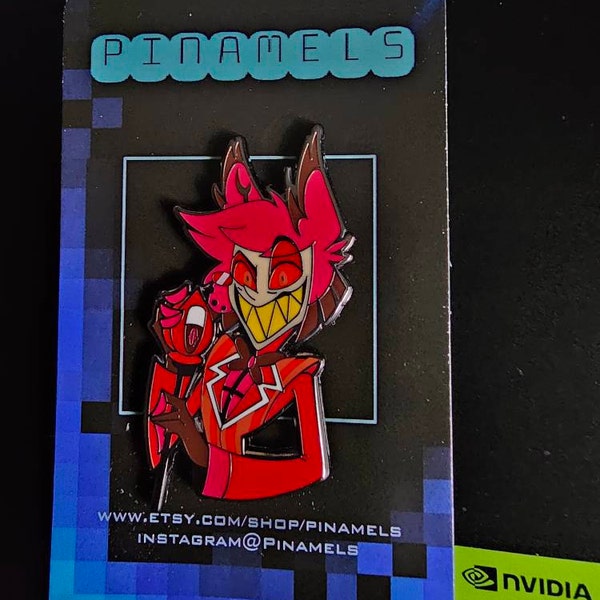 LIMITED Radio Demon Alastor 2 Enamel Pin - Etsy