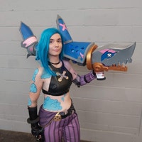 Jinx Arcane Fishbones Cosplay Bauplan und Anleitung PDF - Etsy.de